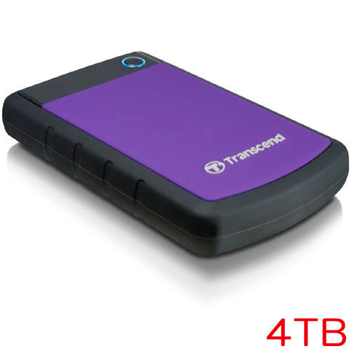 Transend TS4TSJ25H3P [Shock -resistant Portable HDD StoreJet 25H3 USB ...