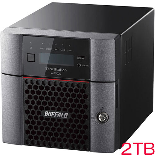 Buffalo WS5220DN02S9 [2-bay desktop NAS 2TB with WS IoT2019 Std ...