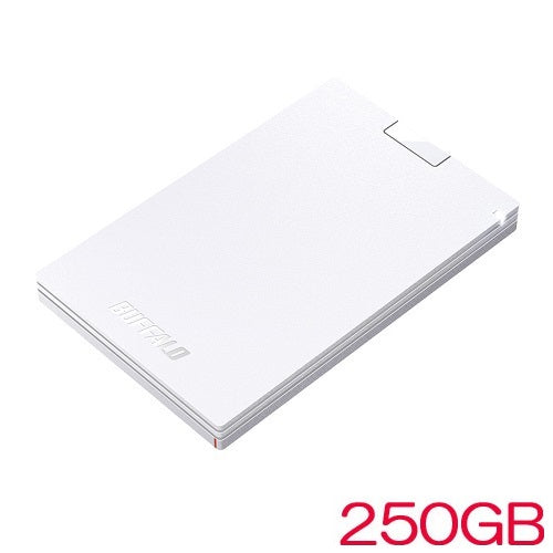 Buffalo SSD-PG250U3-WC [USB3.2 Portable SSD Type-A 250GB White ...
