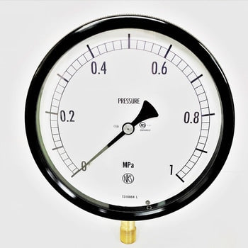 Sealed pressure meter (A/B frame, stand form) 150φ format: BG12 (plast ...