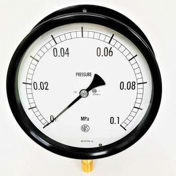 Sealed pressure meter (A/B frame, stand form) 150φ format: BG12 (plast ...